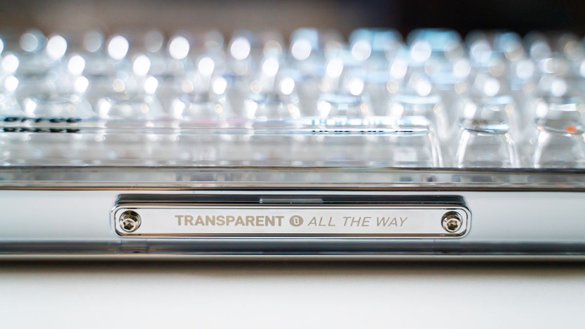 Lofree 1% Transparent keyboard review | TechRadar