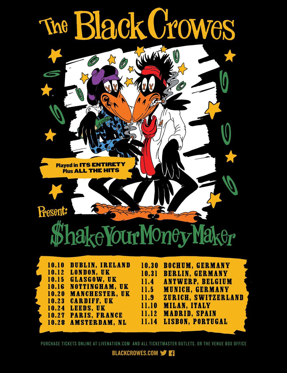 The Black Crowes announce UK and European tour | Louder