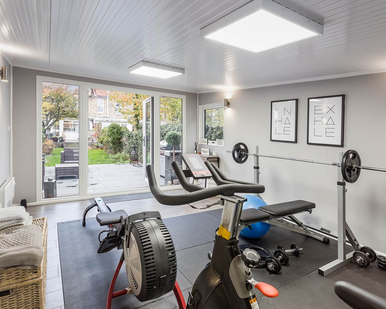 Home gym lighting ideas to light up your workout space | Real Homes