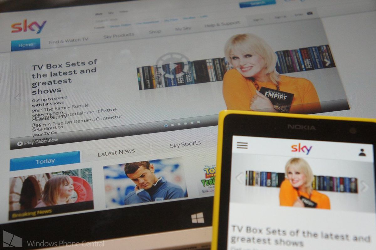 Nokia, Microsoft and Sky announce official Sky Go app for Windows Phone ...