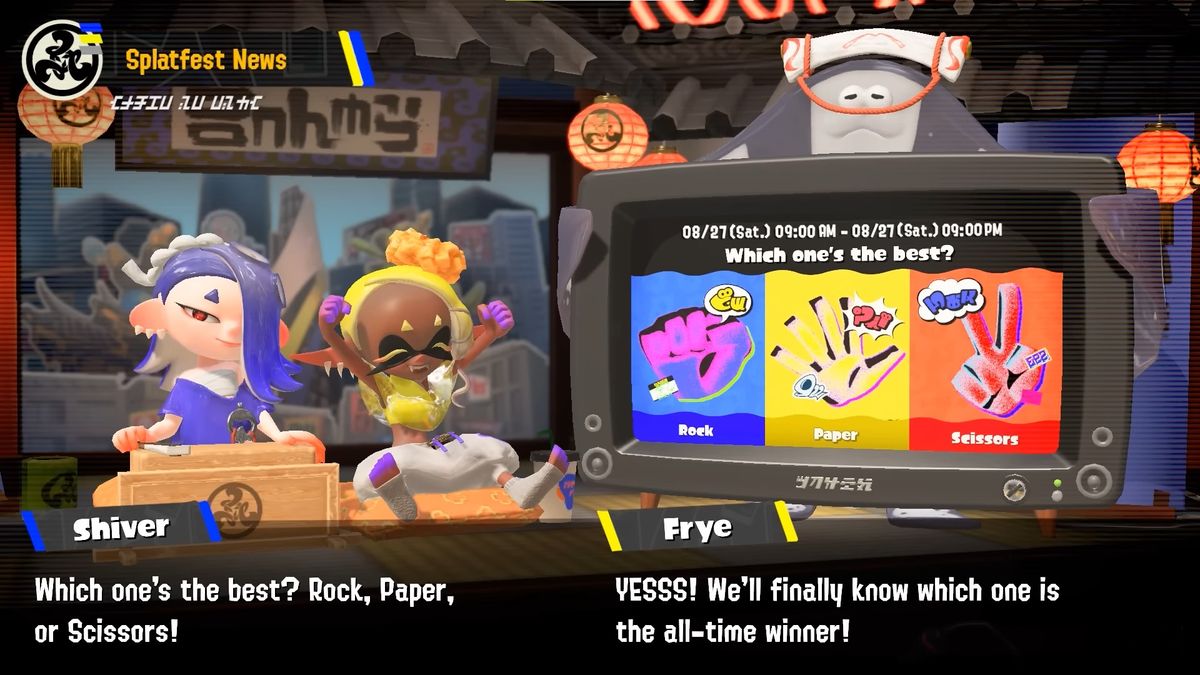 Splatoon 3 idols guide: Shiver, Big Man, and Frye | iMore