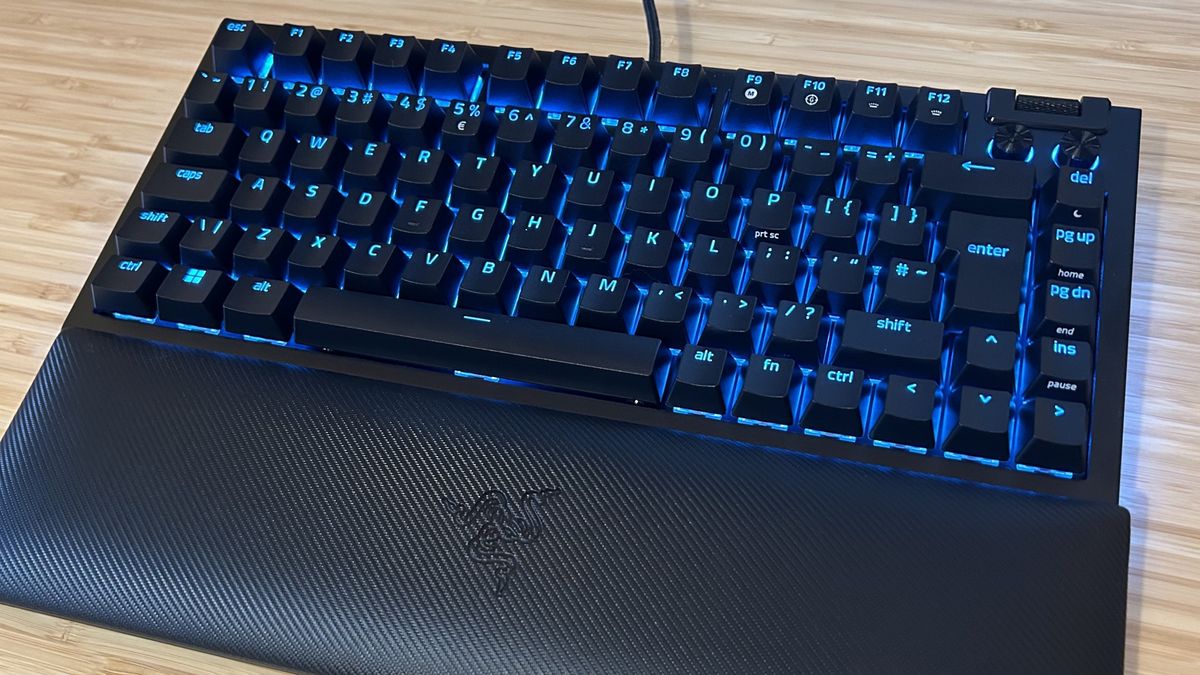 Razer BlackWidow V4 75% review: "a satisfying balance of luxury feel ...