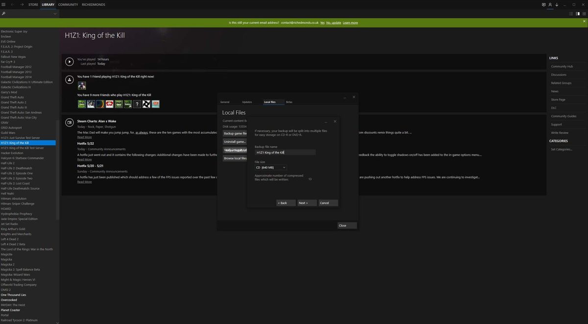 How to back up your games in Steam and GOG Galaxy | Windows Central