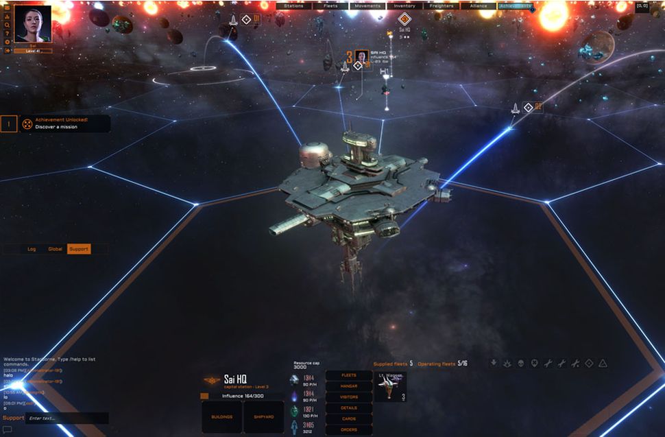 Starborne is a massively multiplayer strategy game from former EVE ...