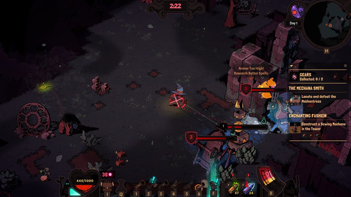 Wizard with a Gun review | PC Gamer