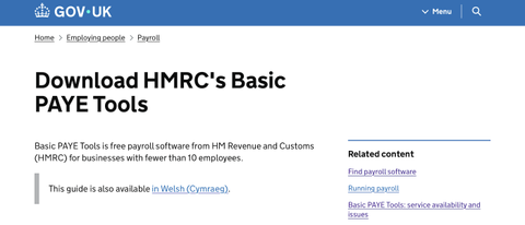 HMRC Basic PAYE Tools review | TechRadar