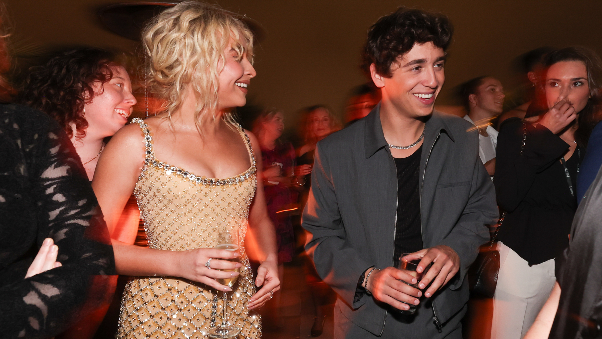 Sabrina Carpenter Brings Out SNL's Marcello Hernández | Marie Claire