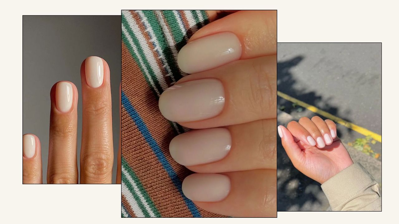 "Cookie Cream" Nails Are the Minimalist Mani of Dreams | Who What Wear