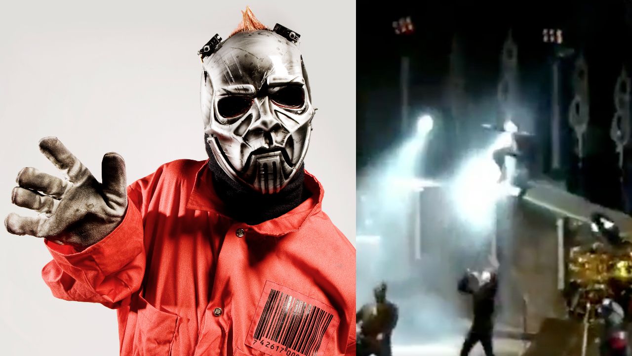 Reliving the insane moment Slipknot's Sid Wilson broke both his heels ...