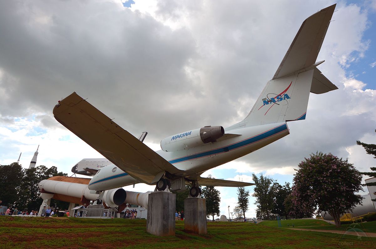 Space Camp Lands NASA Shuttle Training Aircraft for Display | Space