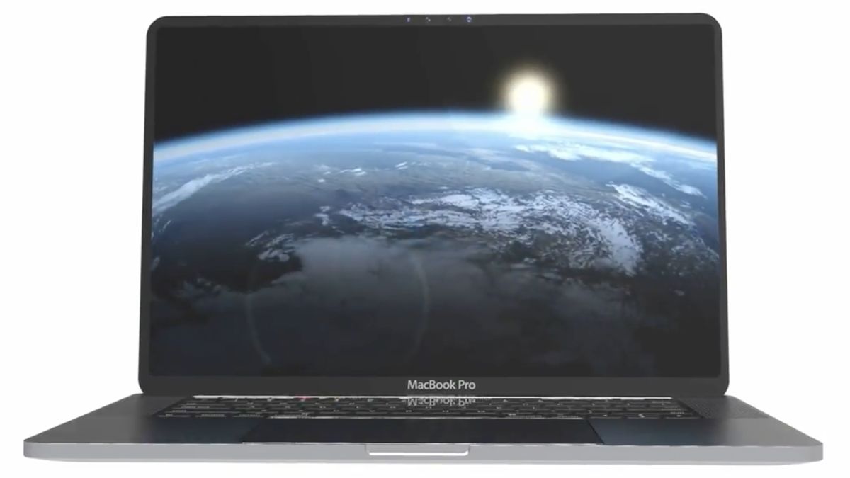 Apple MacBook Pro with Touch Bar and FaceID updates showcased in new ...