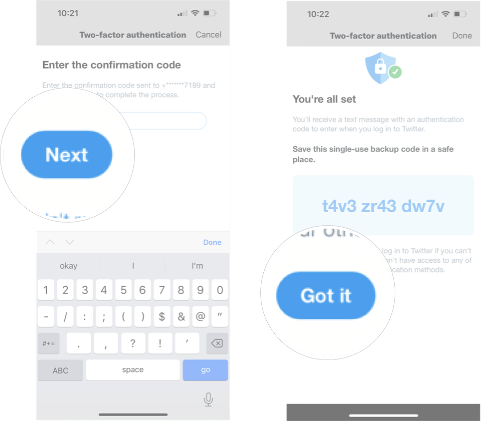 How to set up two-factor authentication for Twitter | iMore