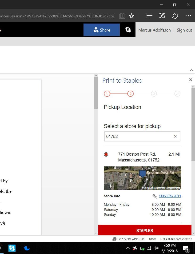 Windows 10 Gems: Print from anywhere with Staples for Office | Windows ...