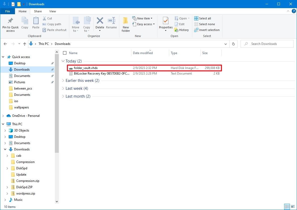 How To Password Protect A Folder On Windows 10 Windows Central 0324