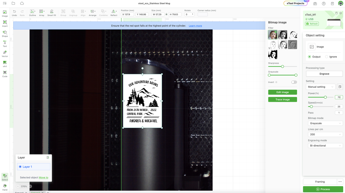 xTool M1 10W Laser Engraver and Vinyl Cutter Review: Jack of All Trades ...