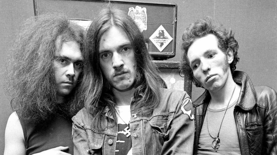 “Lemmy was standing at the door. He gave me a bullet belt and a leather ...