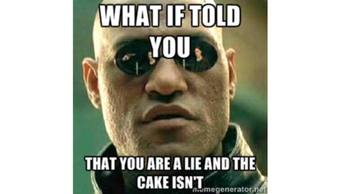 'The cake is a lie'—the life and death of Portal's best baked meme | PC ...