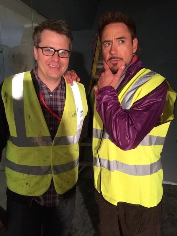 Robert Downey Jr. Strikes A Tony Stark Pose In New Set Photo From The ...