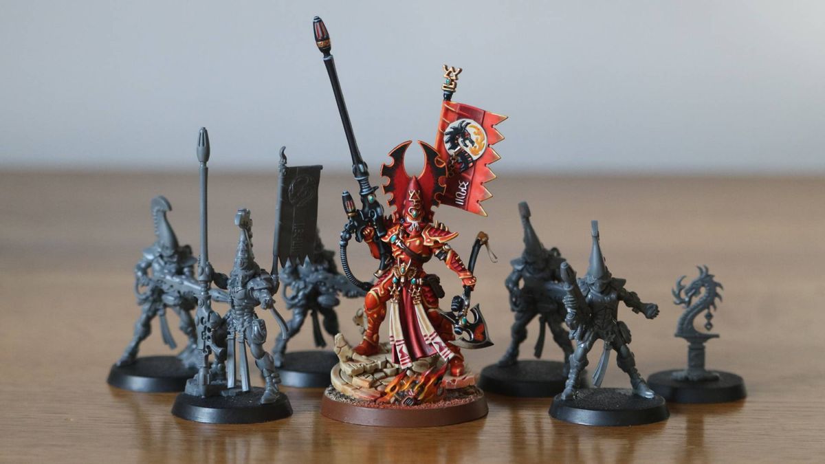 I'm biased but the new Aeldari Phoenix Lords might be the coolest ...