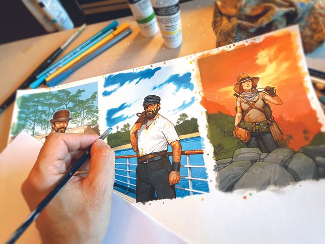 Inspirational advice for creating board game art | Creative Bloq