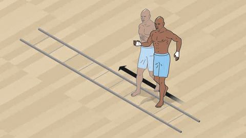 Super Mario's fight club workout | FourFourTwo