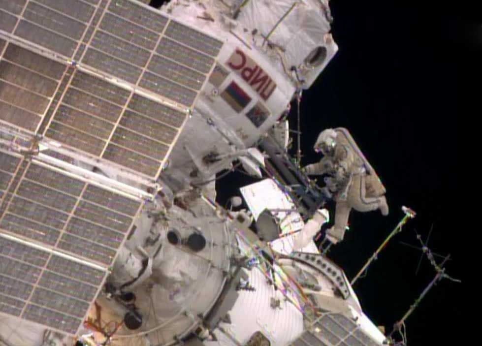 Photos: Cosmonauts Take Spacewalk to Launch Peruvian Satellite | Space