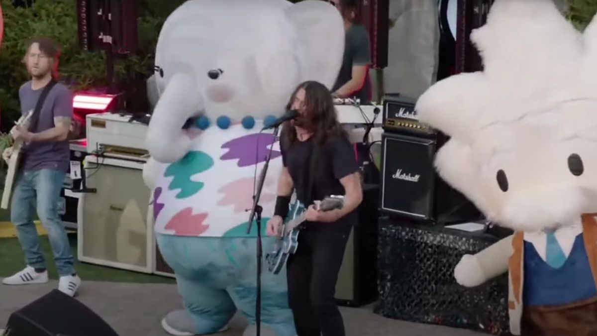Watch the Foo Fighters perform at Dreamforce 2021 – accompanied by a ...