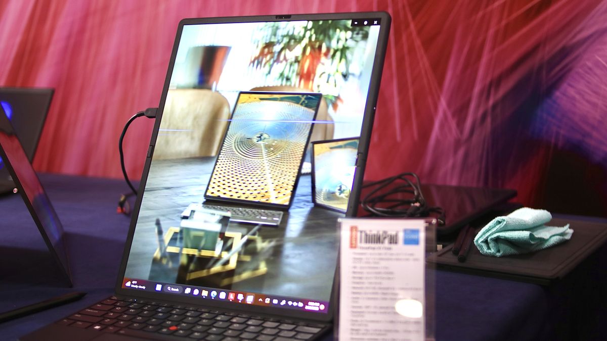 MWC 2023: Who is Lenovo's laptop with a rollable display for, exactly ...
