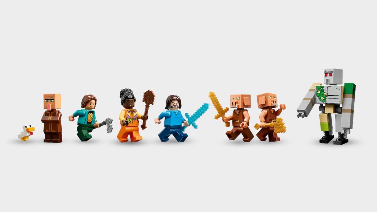New Lego Minecraft movie sets reveal changes to an iconic baddie, and ...