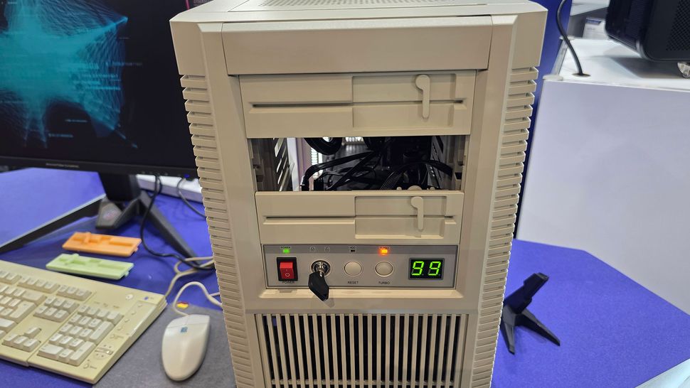 SilverStone reveals late-80s style tower PC case — proudly beige but ...