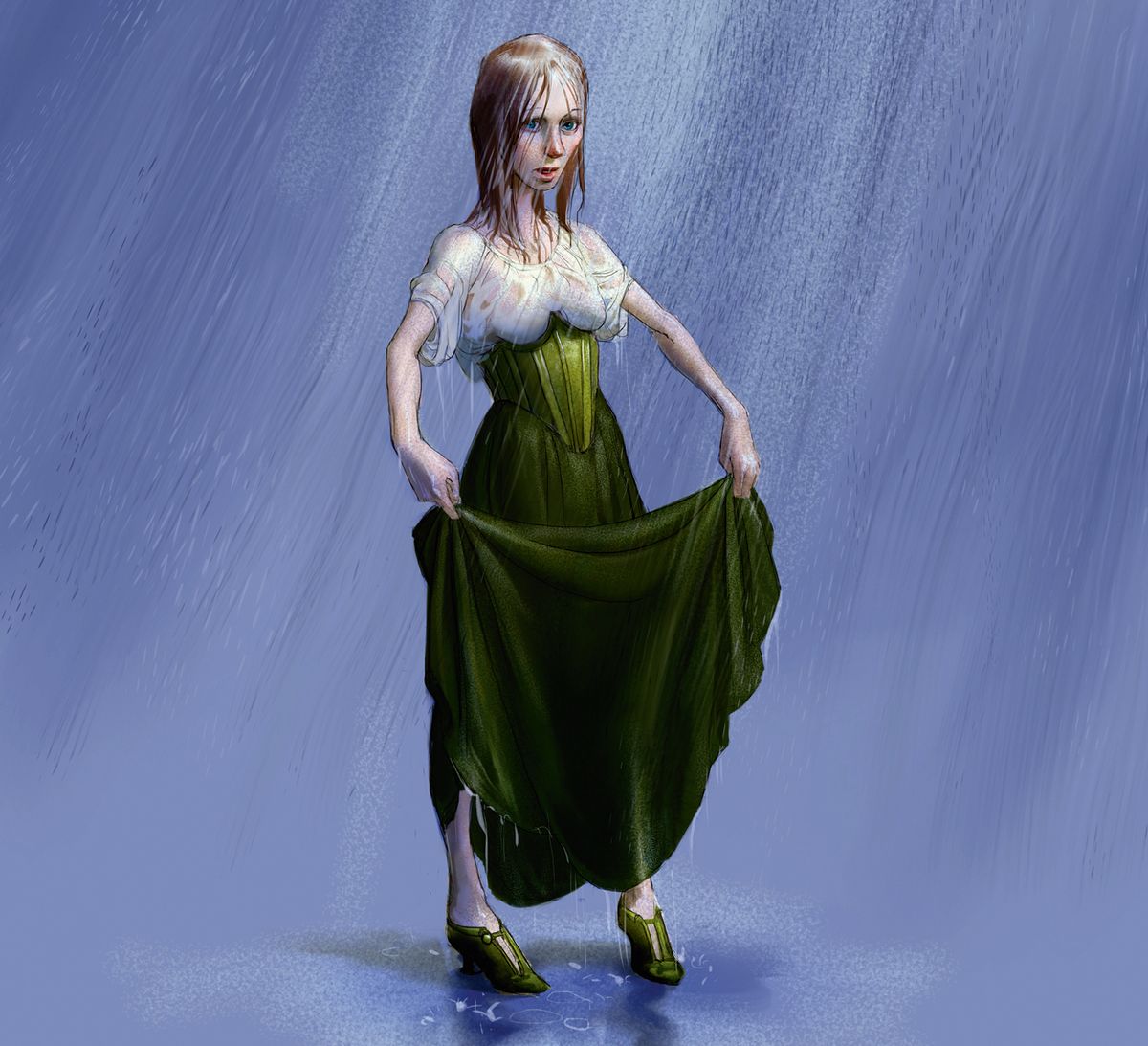 How to draw a wet figure | Creative Bloq