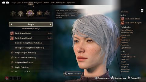 Best Baldur's Gate 3 Rogue class build | GamesRadar+