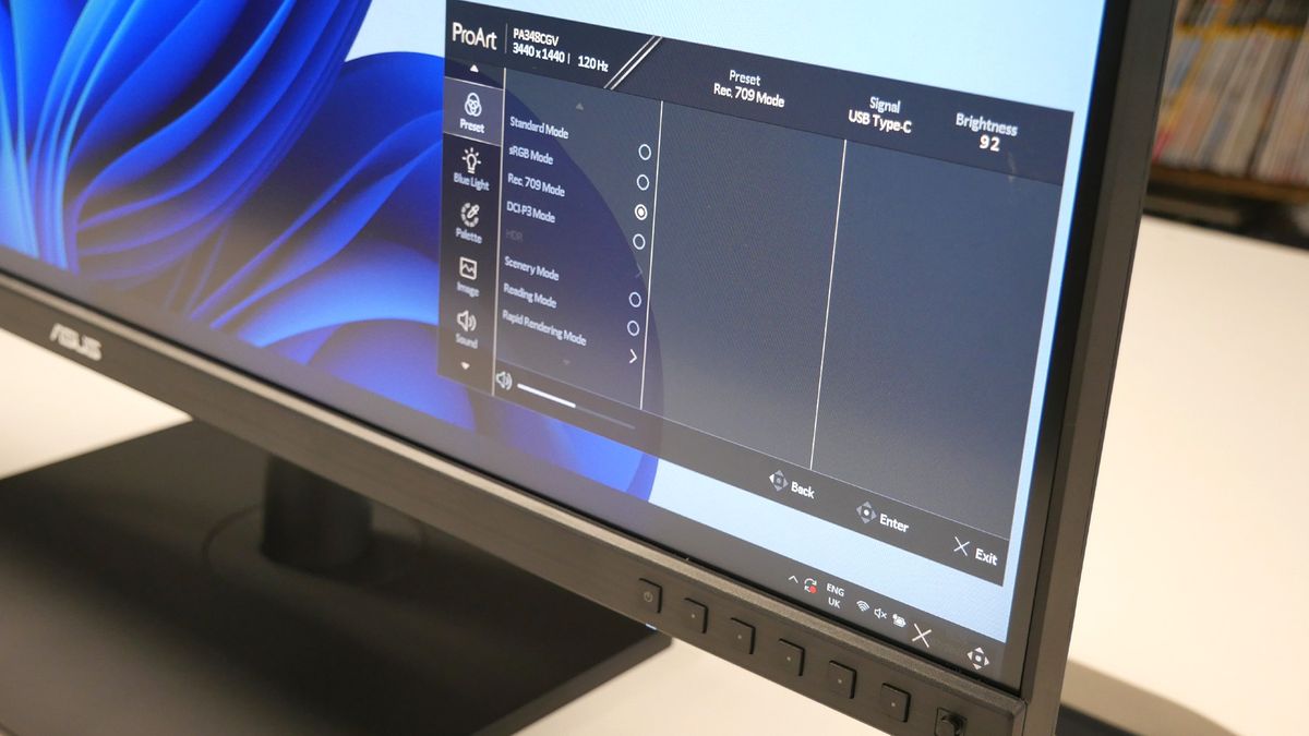 Asus ProArt PA348CGV | TechRadar