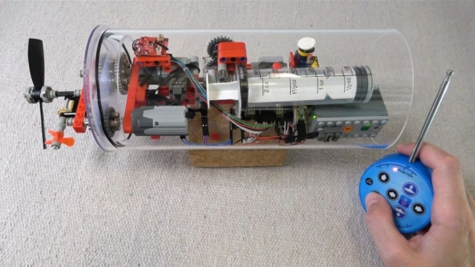 Raspberry Pi Zero 2 W Lego-Powered Submarine Makes a Splash | Tom's ...