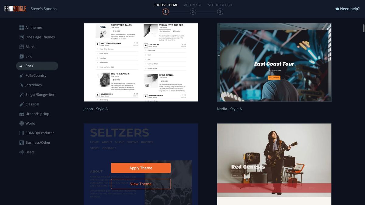 Bandzoogle website builder review | TechRadar