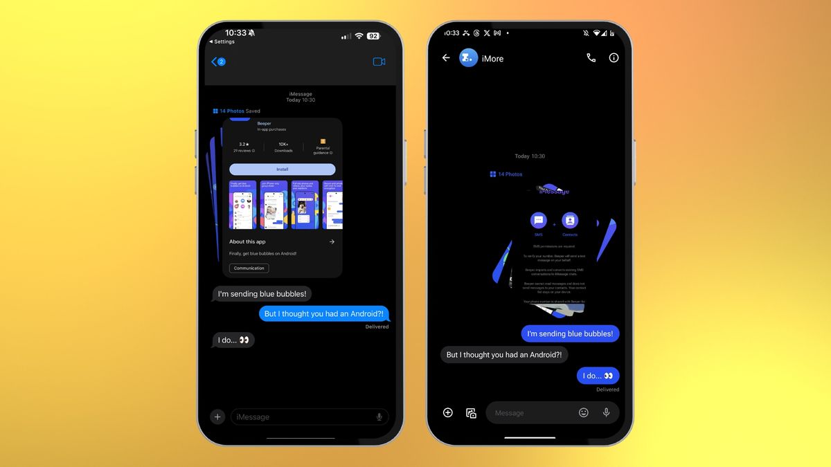 How to use iMessage on Android securely — blue bubbles everywhere with ...