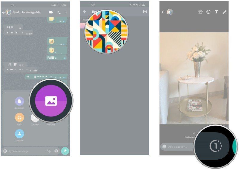 How to send 'View Once' disappearing photos and videos in WhatsApp ...