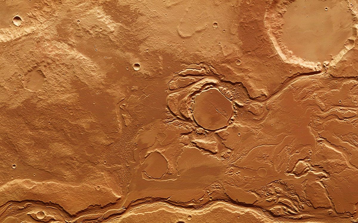 Mars' Mangala Valles Wallpaper | Space