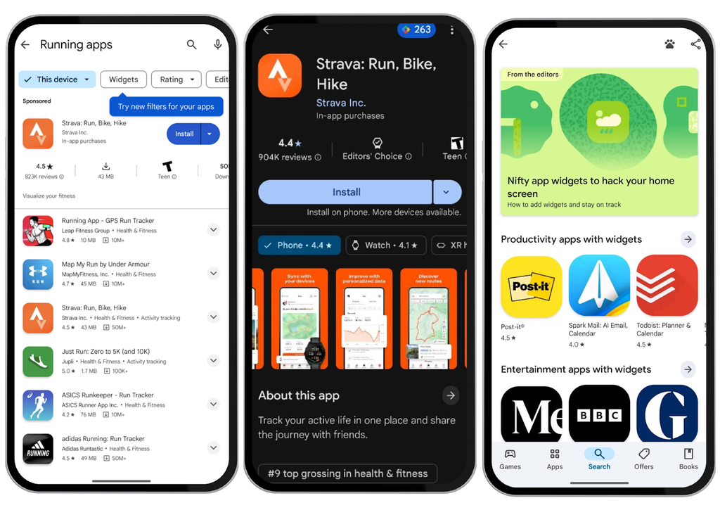 Google Play's widget hunt just got way easier | Android Central