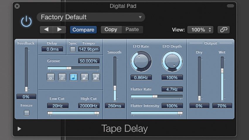 How to use Logic's Tape Delay as an instant retroiser | MusicRadar