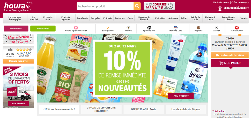 Les meilleurs services de livraison repas ou de courses en ligne ...
