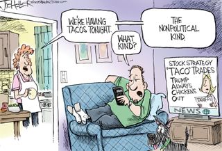 Marching tacos spoil Donald Trump's birthday parade and more TACO ...