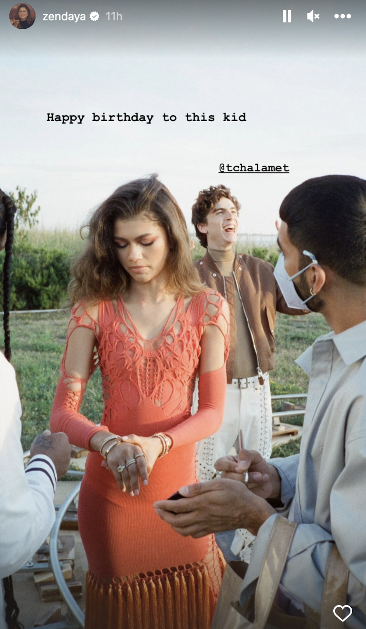 Zendaya Shared A Sweet Birthday Message For Timothee Chalamet, And Now ...