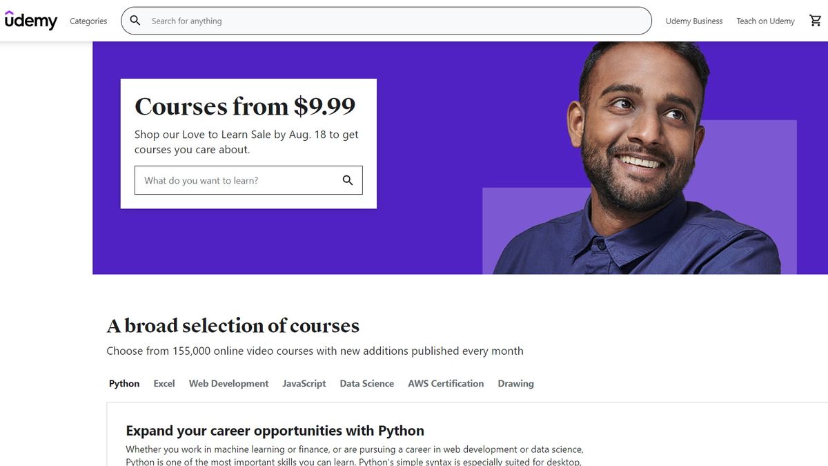 Udemy learning platform review | TechRadar