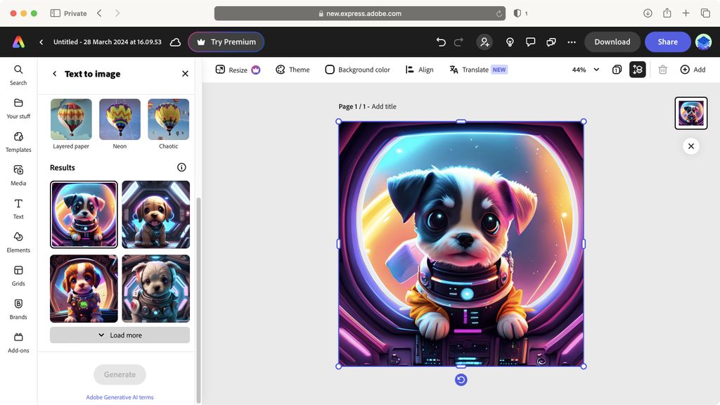 Adobe Express (2025) review | TechRadar