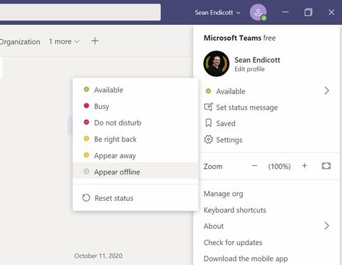 Microsoft Teams now lets you 'Appear offline' to disconnect while ...