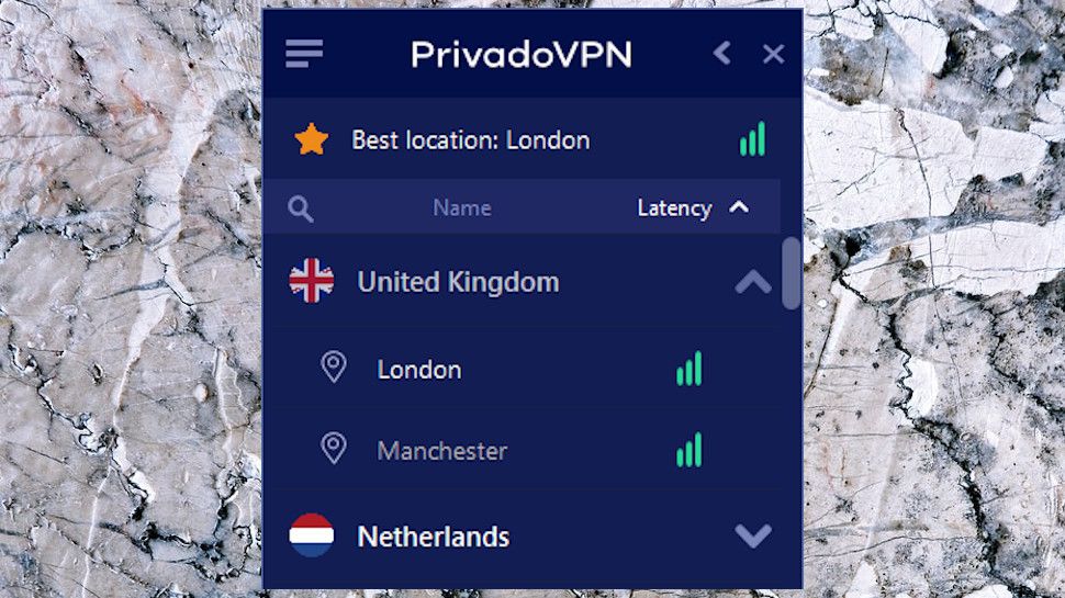 PrivadoVPN | TechRadar