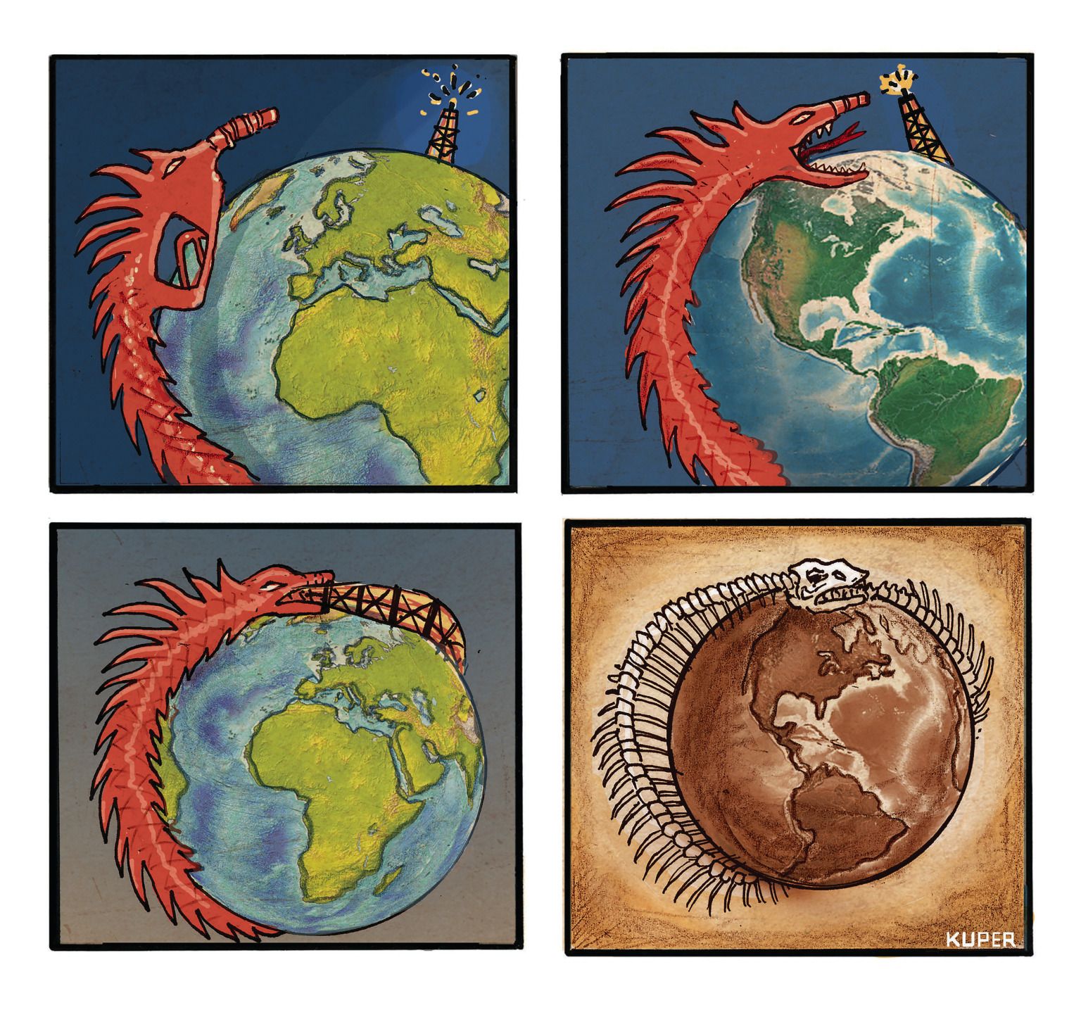 5 darkly funny cartoons about climate change | The Week