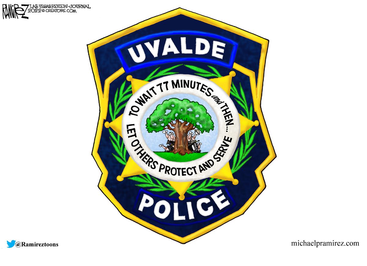 The new Uvalde police badge | The Week
