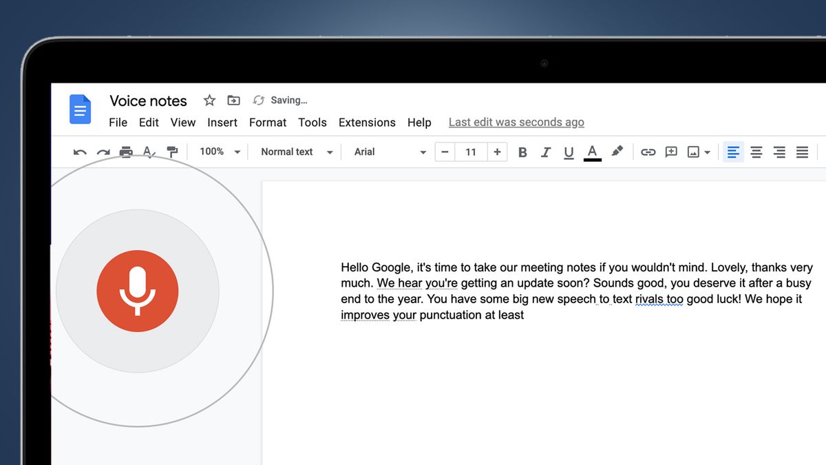 Google Docs Update Could Make Voice Typing Genuinely Useful TechRadar